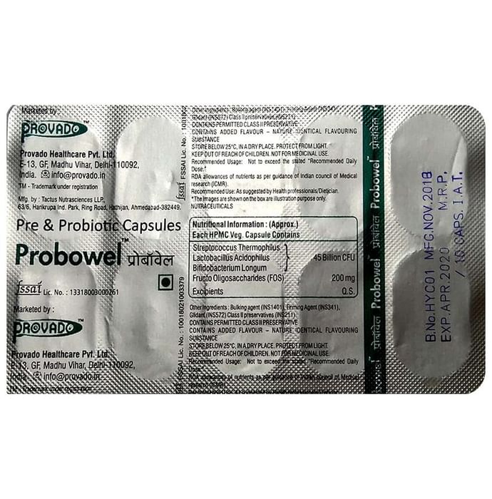 Probowel Capsule – Classic Derma