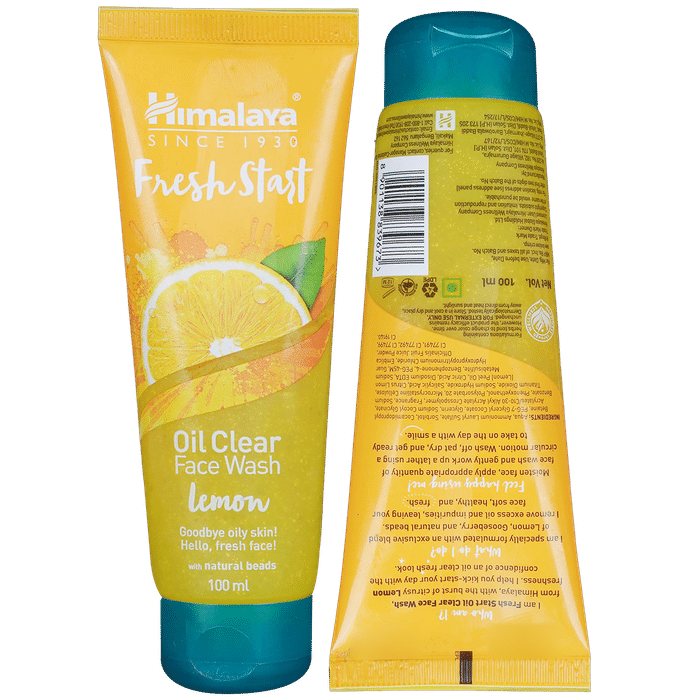 Himalaya Personal Care Fresh Start Oil Clear Lemon Face Wash – Classic Derma