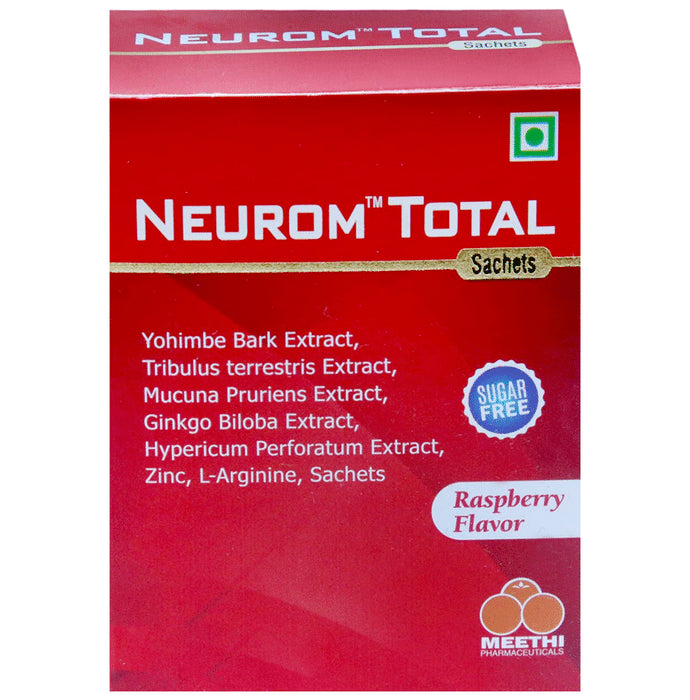 Neurom Total Sachet Raspberry Sugar Free – Classic Derma