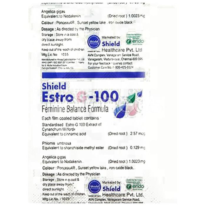 Estro G 100 Tablet – Classic Derma