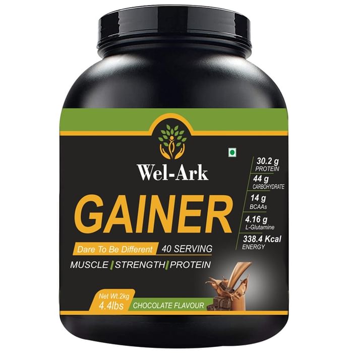 Buy Wel-Ark Gainer Powder Chocolate | Classic Derma