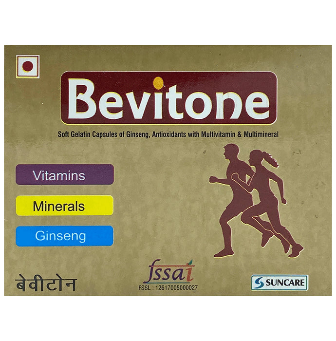 Bevitone Soft Gelatin Capsule – Classic Derma