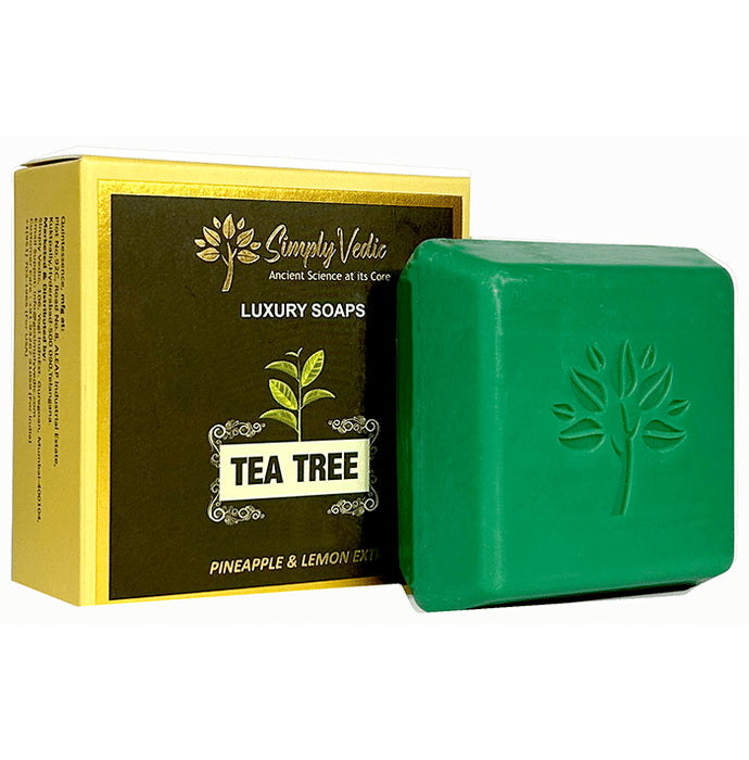 Simply Vedic Luxury Tea Tree Soap – Classic Derma