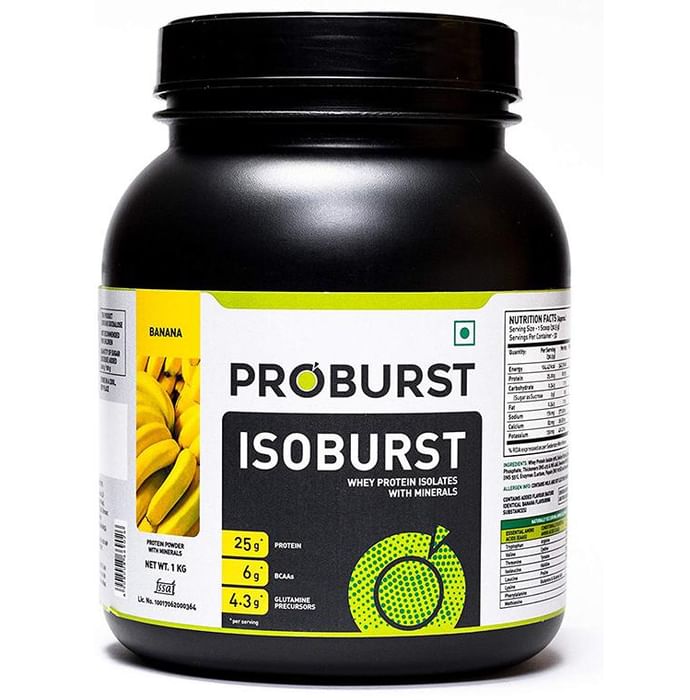 Proburst Isoburst Whey Protein Isolate Banana – Classic Derma