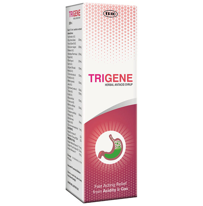 Trio Trigene Herbal Antacid Syrup – Classic Derma