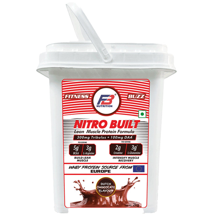 FB Nutrition Nitro Built Lean Muscle Protein Formula Dutch Chocolate ...