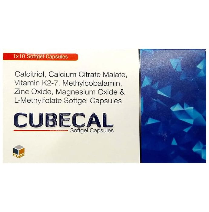 Cubecal Softgel Capsule – Classic Derma