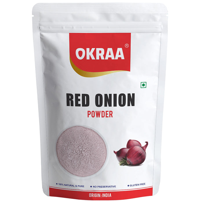 Buy Okraa Red Onion Powder | Classic Derma