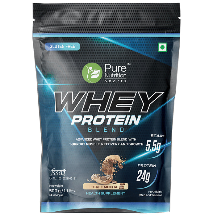 Buy Pure Nutrition Whey Protein Blend Cafe Mocha | Classic Derma