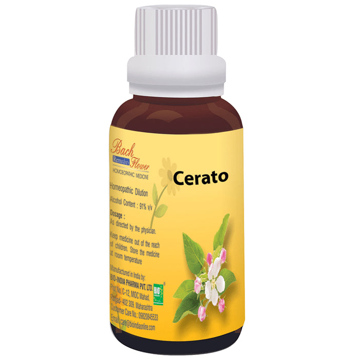 Buy Bio India Bach Flower Cerato Online| Classic Derma