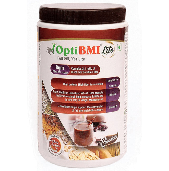 OptiBMI Lite Whey Protein Chocolate Powder – Classic Derma