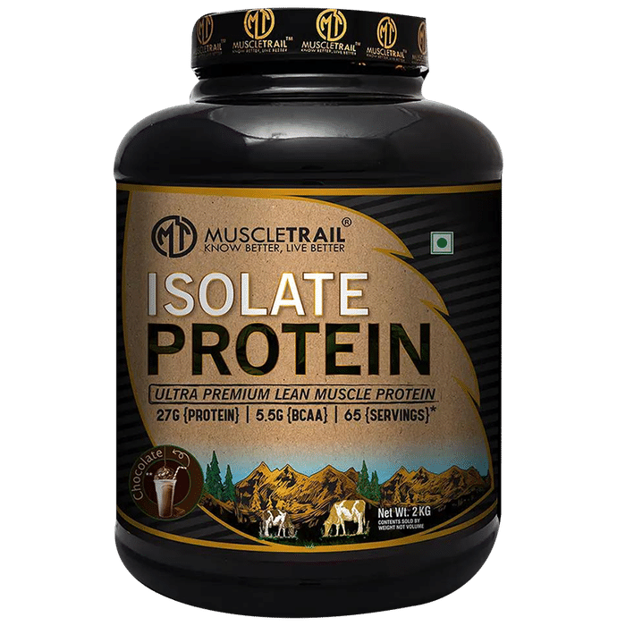 Muscle Trail Isolate Protein Powder Chocolate – Classic Derma
