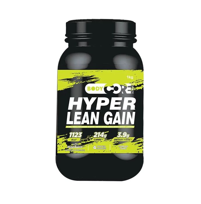 Body Core Science Hyper Lean Gain Powder Chocolate – Classic Derma