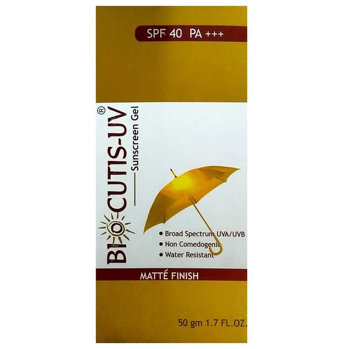 Buy Biocutis -UV Sunscreen SPF 40 PA+++ Gel Online| Classic Derma