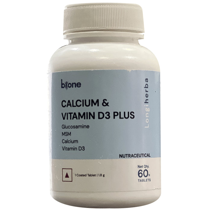 Bione Calcium & Vitamin D3 Plus Tablet – Classic Derma