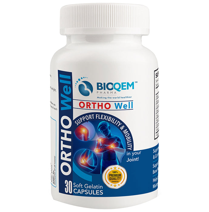 Buy Bioqem Pharma Ortho Well Soft Gelatin Capsule Online| Classic Derma
