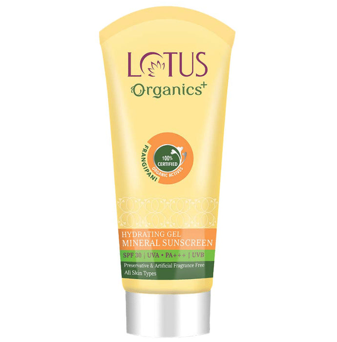 Lotus Organics Hydrating Gel Mineral Sunscreen SPF 30 PA – Classic Derma