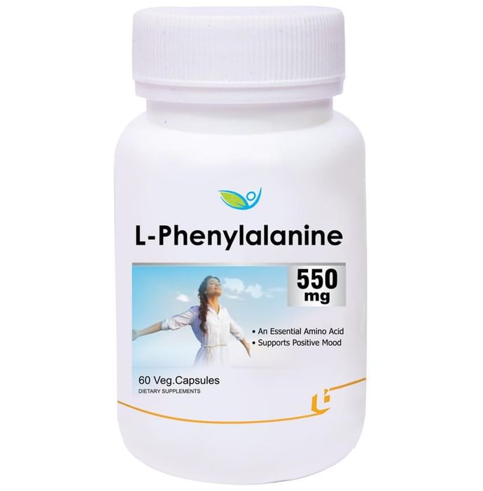 Biotrex L-Phenylalanine 550mg Veg Capsule – Classic Derma