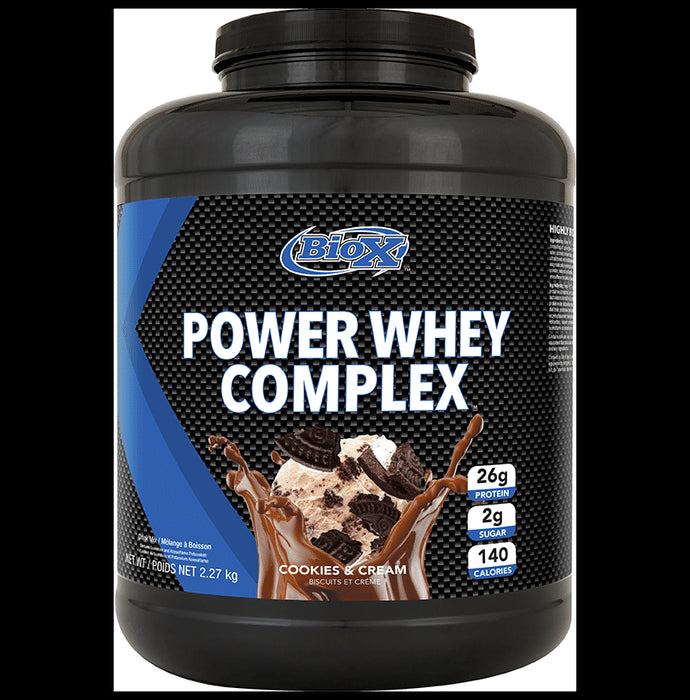 BioX Cookies & Cream Power Whey Complex – Classic Derma