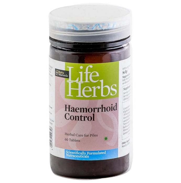 Bipha Ayurveda Life Herbs Haemorrhoid Control Tablet – Classic Derma