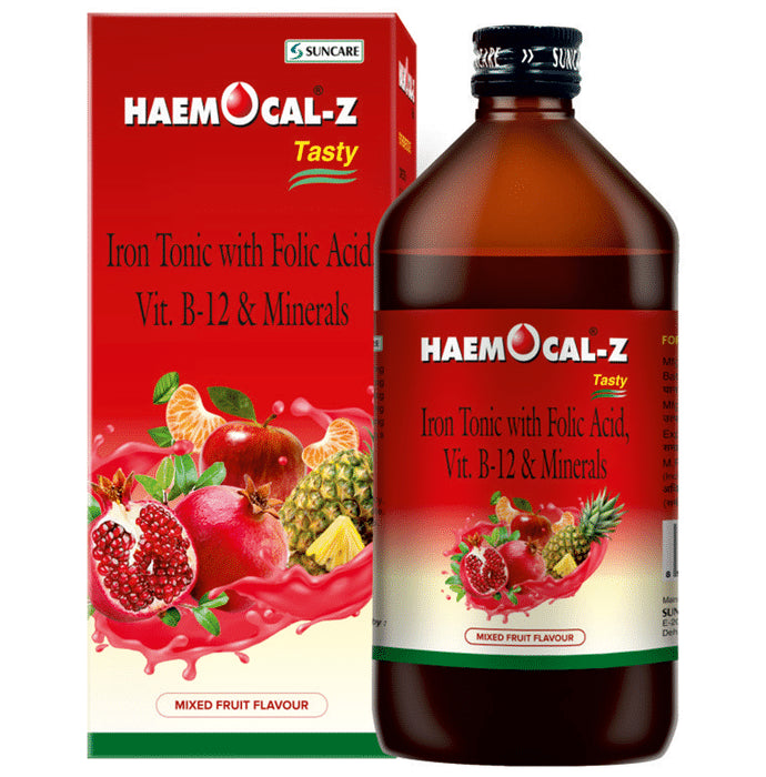 Haemocal-Z Syrup Mixed Fruit – Classic Derma