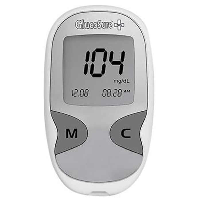Neclife Glucosure Plus Glucometer – Classic Derma