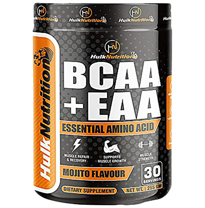 Hulk Nutrition BCCA EAA Powder Mojito – Classic Derma