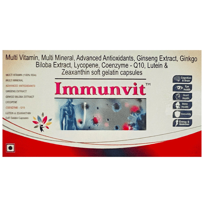 Immunvit Soft Gelatin Capsule – Classic Derma