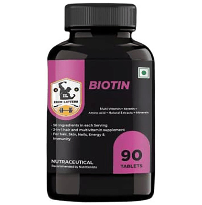 Iron Lifters Biotin Tablet – Classic Derma