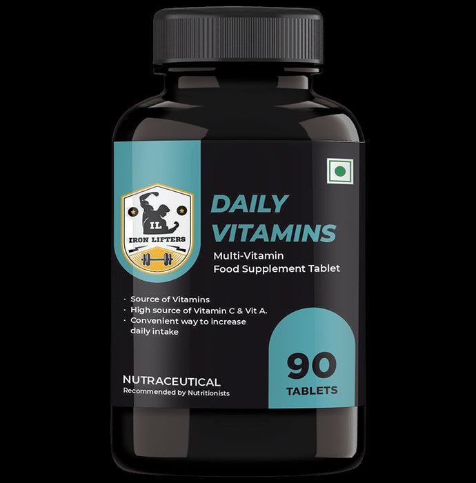 Iron Lifters Daily Vitamin Tablet – Classic Derma