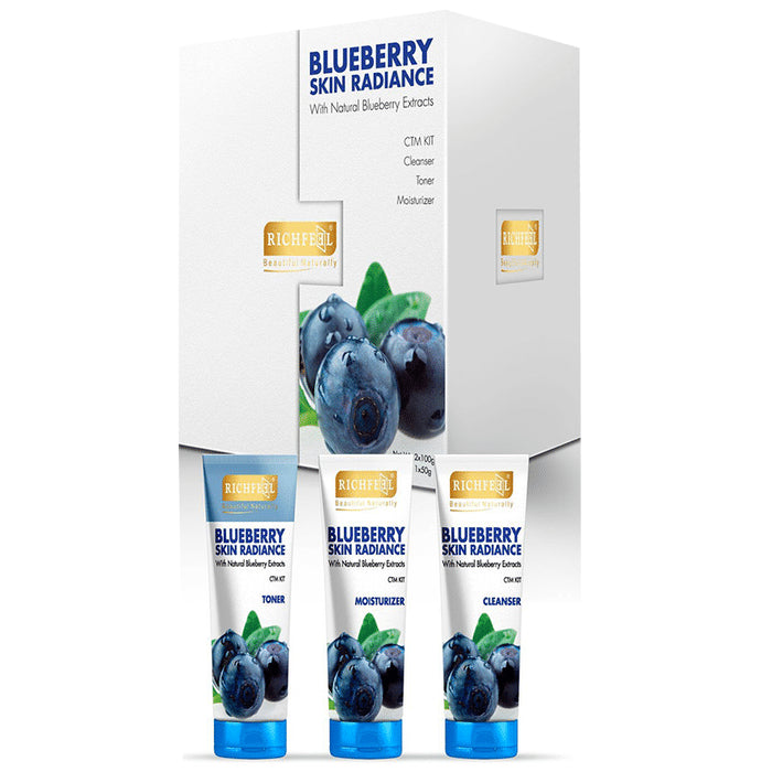 Richfeel Blueberry Skin Radiance CTM Kit – Classic Derma
