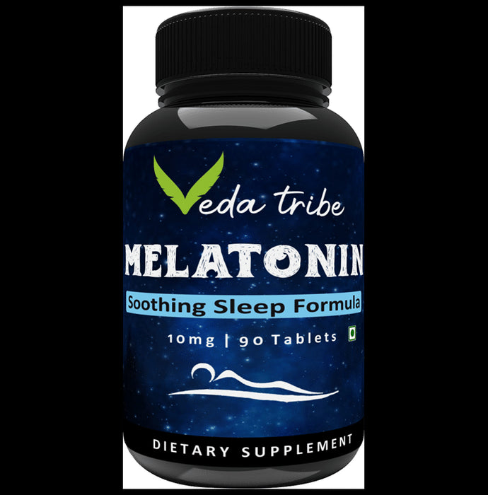 Veda Tribe Melatonin 10mg Tablet – Classic Derma