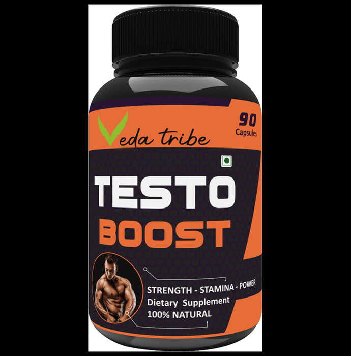 Veda Tribe Testo Boost Capsule – Classic Derma