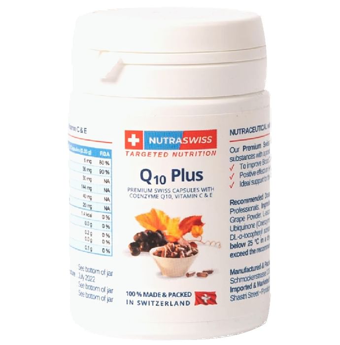 Nutraswiss Q10 Plus Capsule – Classic Derma