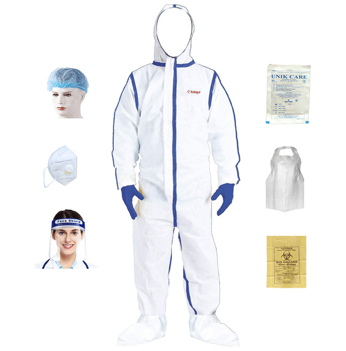 Buy Ytiliga PPE-Kit Alpha Free Size | Classic Derma