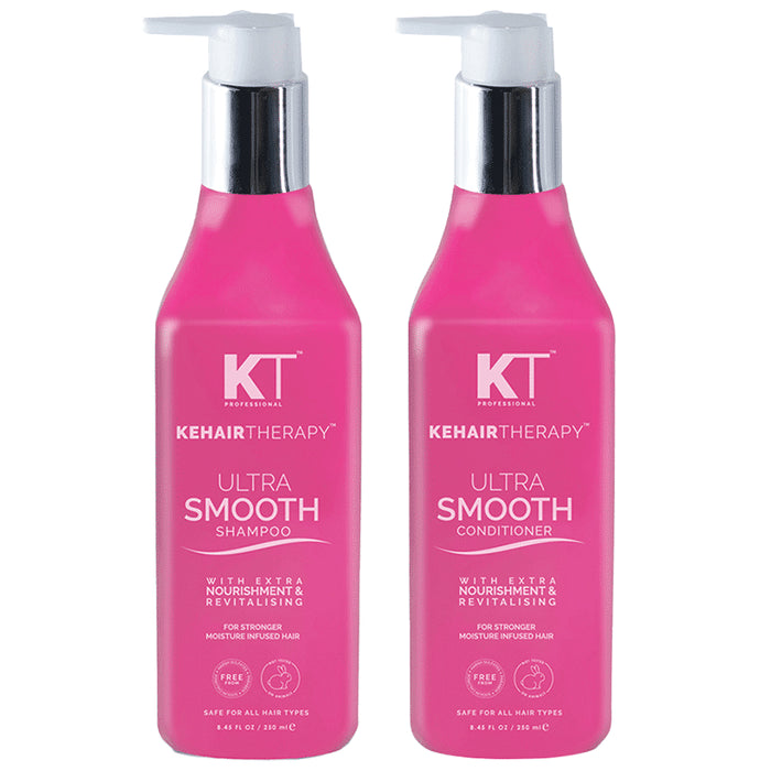 KT Professional Ultra Smooth Shampoo & Conditioner (250ml) – Classic Derma