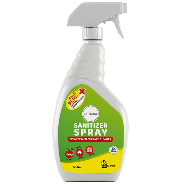Green Brrew Disinfectant Surface Cleaner Sanitizer Spray – Classic Derma