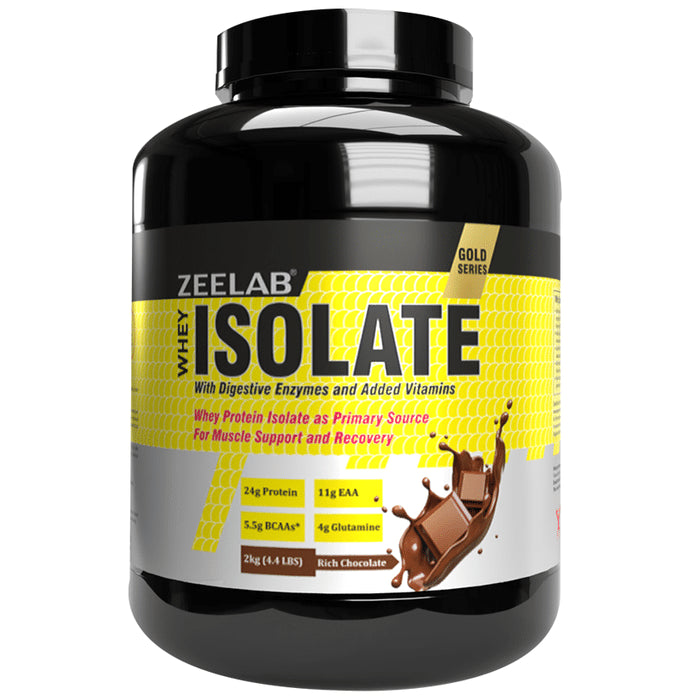 Buy Zeelab Whey Isolate Rich Chocolate | Classic Derma