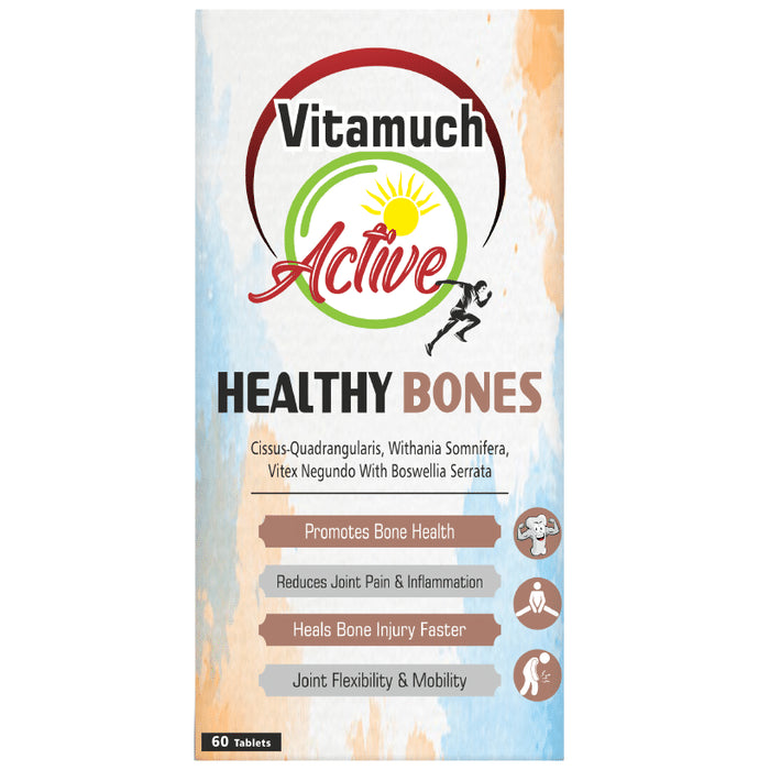 Vitamuch Active Healthy Bones Tablet – Classic Derma
