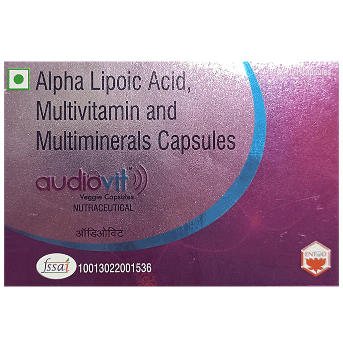 Audiovit Soft Gelatin Capsule – Classic Derma