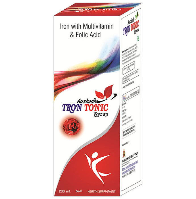 Aushadh Iron Tonic Syrup – Classic Derma