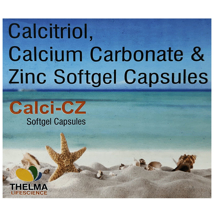 Calci-CZ Softgel Capsule – Classic Derma