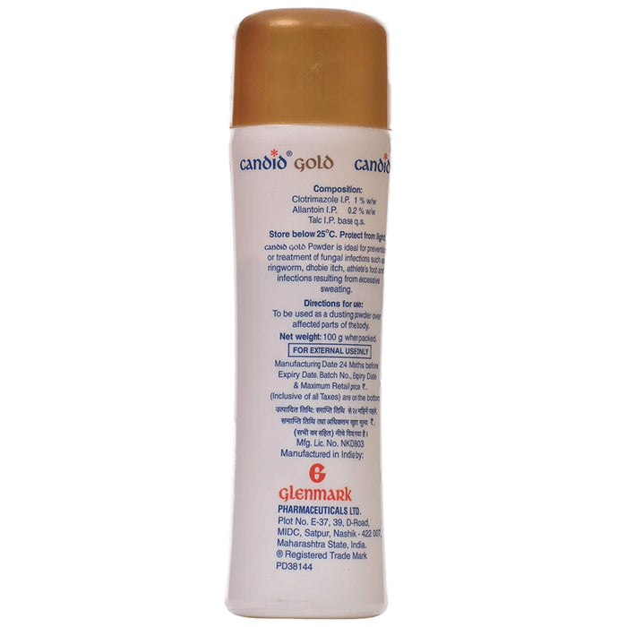 Candid Gold Dusting Powder | Derma Care – Classic Derma