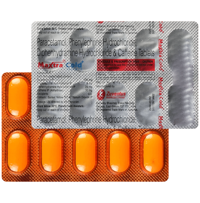 Buy Maxtra Cold Plus Tablet Online | Classic Derma