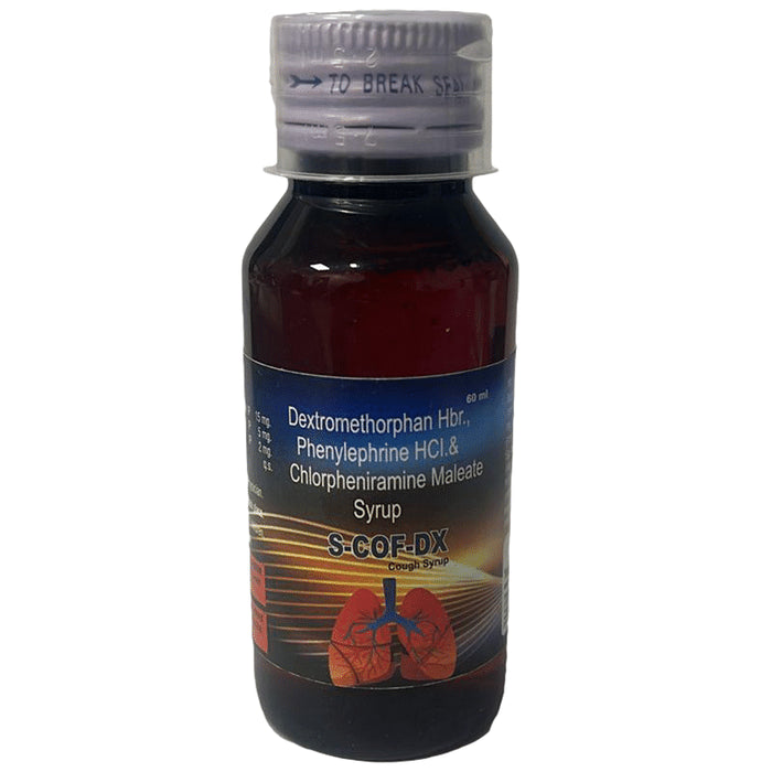 Buy S-Cof DX Syrup Online | Classic Derma